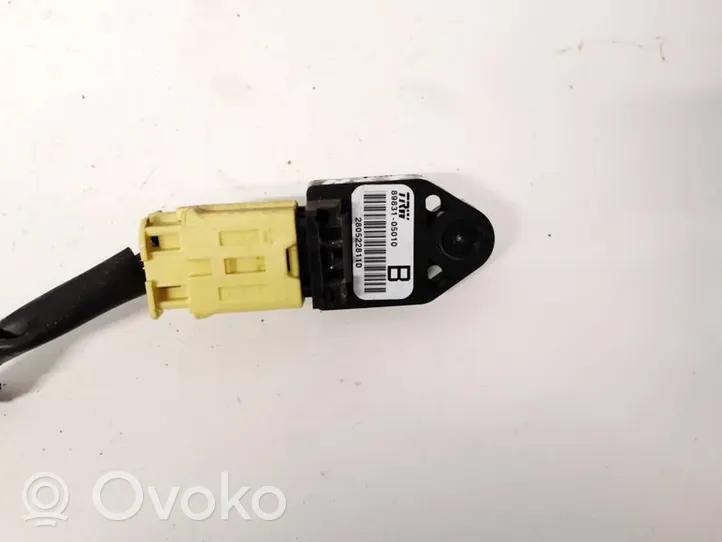 8983105010 Toyota Corolla Verso AR10 Capteur de collision / impact de déploiement d'airbag, 17. ...