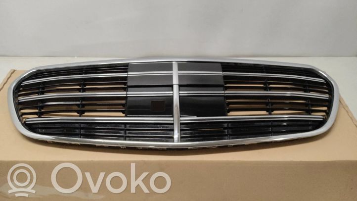 A2238804100 Mercedes-Benz S W223 Front bumper upper radiator grill, 351 ...