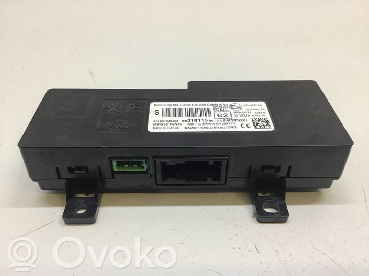 9831611580 Citroen DS7 Crossback Bluetooth control unit module, 45.00 ...