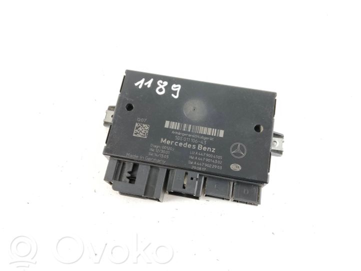 A4479004105 Mercedes-Benz Vito Viano W447 Tow bar trailer control unit ...
