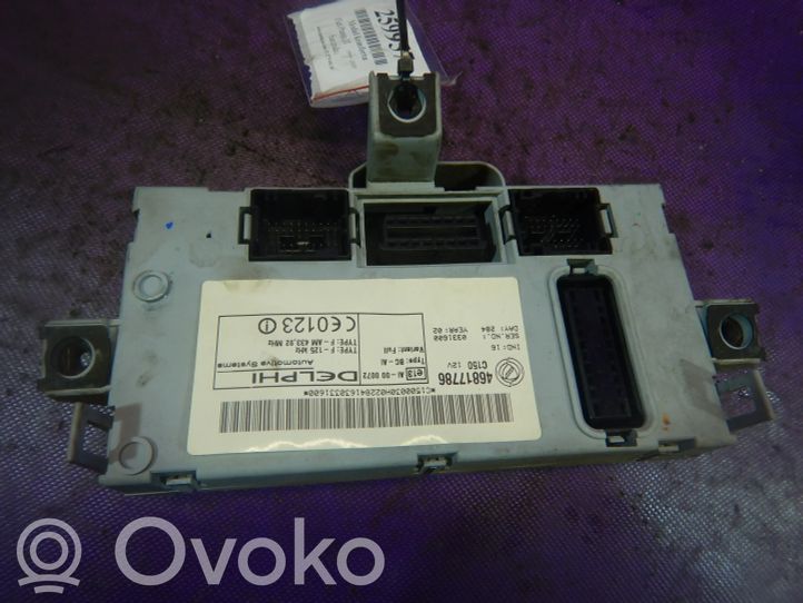46817786 Fiat Punto (188) Central body control module, 18.34 € | RRR