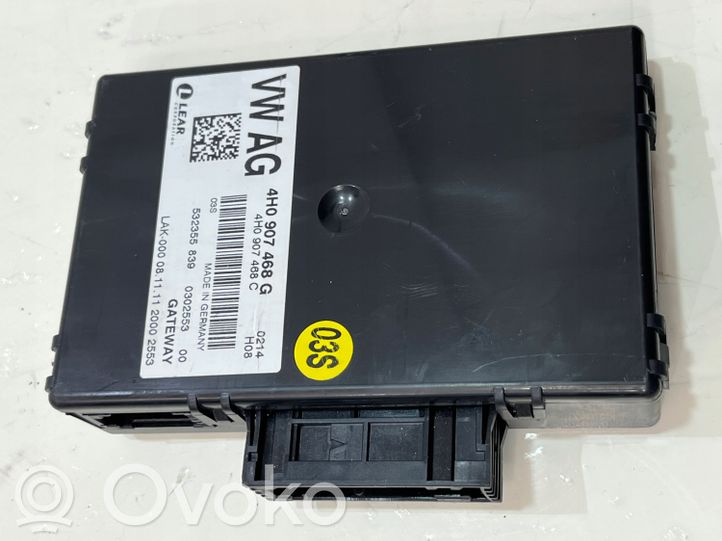 4H0907468G | 888.119.608 Audi A8 S8 D4 4H Gateway control module, 235. ...