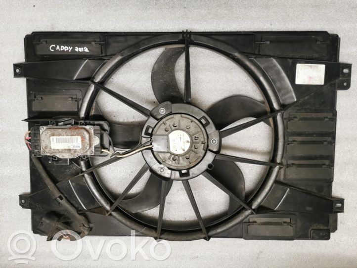 1K0121205AF Volkswagen Caddy Radiator cooling fan shroud, 50.00 € | RRR
