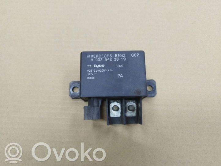 A0025423819 Mercedes-Benz E W211 Glow plug pre-heat relay, 28.00 € | RRR