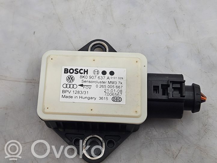 8K0907637A Audi A4 S4 B8 8K ESP acceleration yaw rate sensor, 10.00 € | RRR