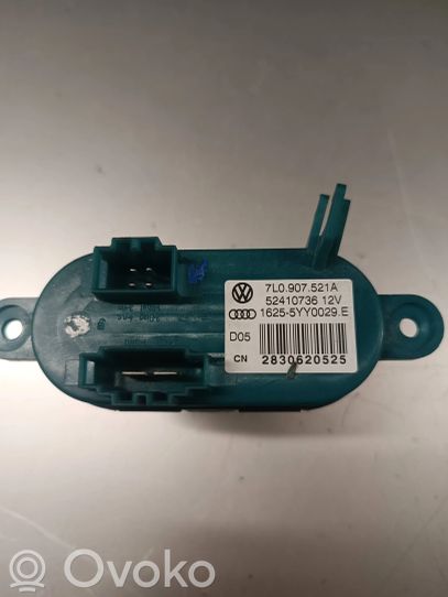 7L0907521A Audi Q7 4L Résistance moteur de ventilateur de chauffage, 20 ...