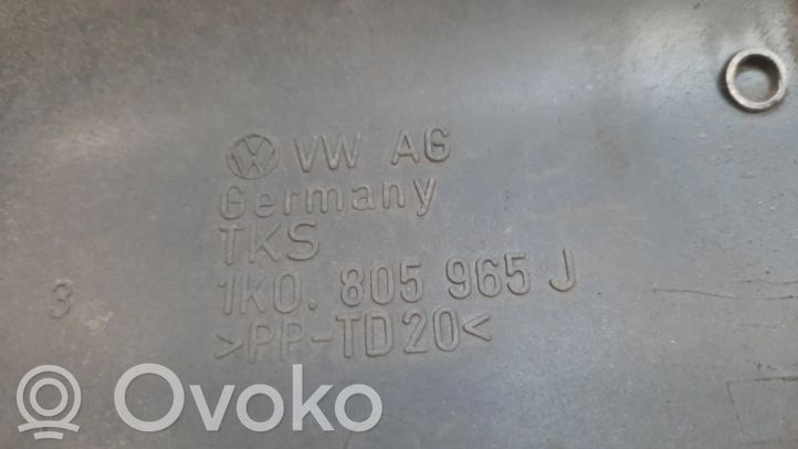 1K0805965J Volkswagen Golf VI Air intake duct part, 10.00 € | RRR