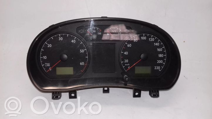 6Q0920820 Volkswagen Polo IV 9N3 Speedometer (instrument cluster), 50. ...