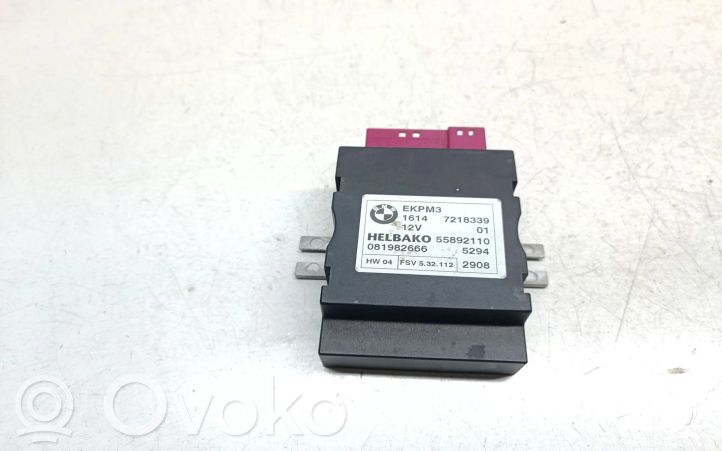 7218339 BMW X5 E70 Fuel injection pump control unit/module, 10.00 € | RRR