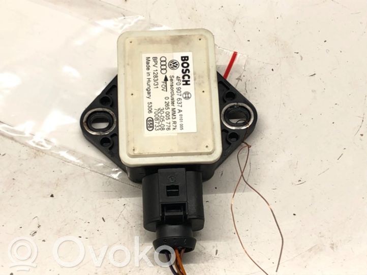 4F0907637A Audi A6 Allroad C6 ESP acceleration yaw rate sensor, 18.59 ...