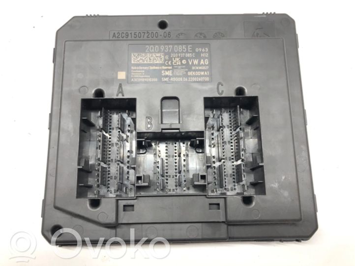 2Q0937085E Skoda Fabia Mk3 (NJ) Central body control module, 176.24 € | RRR