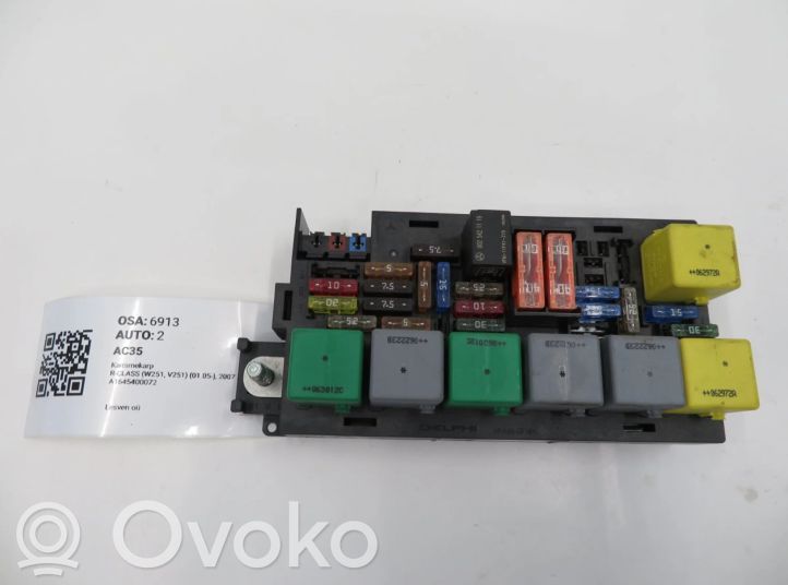 A1645400072 Mercedes-Benz R W251 Boîte à fusibles, 110.58 € | OVOKO