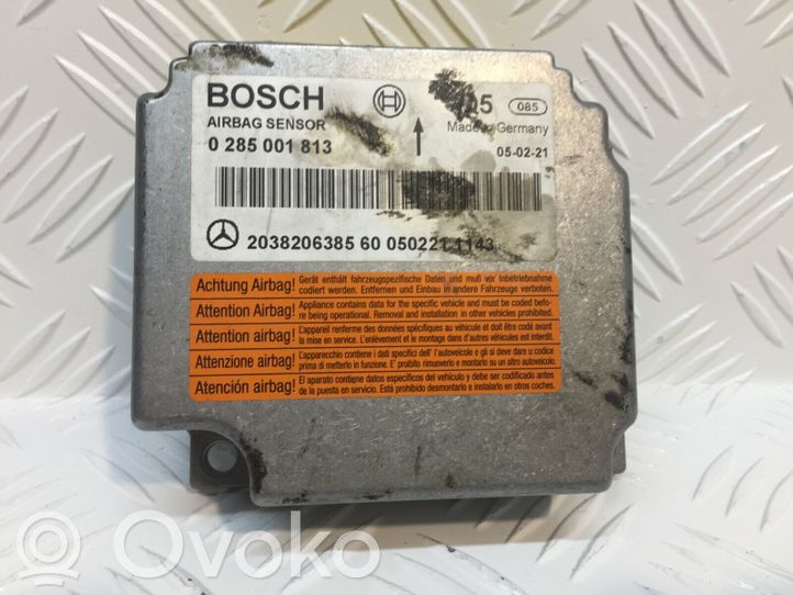 2038206385 Mercedes-Benz C W203 Airbag control unit/module, 20.00 € | RRR