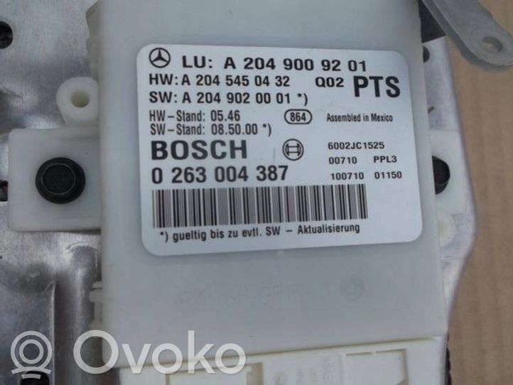 A2049009201 Mercedes-Benz C W204 Other control units/modules, 28.24 € | RRR