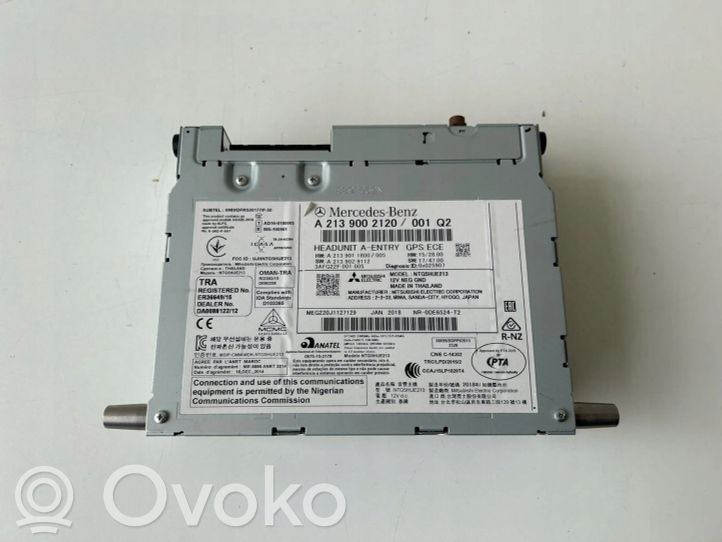 2139002120 Mercedes-Benz E W213 Radio/CD/DVD/GPS head unit, 337.96 € | RRR