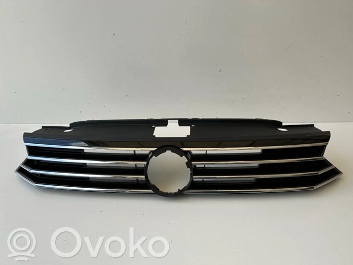 3g0853653d Volkswagen Passat B8 Front Bumper Upper Radiator Grill 148