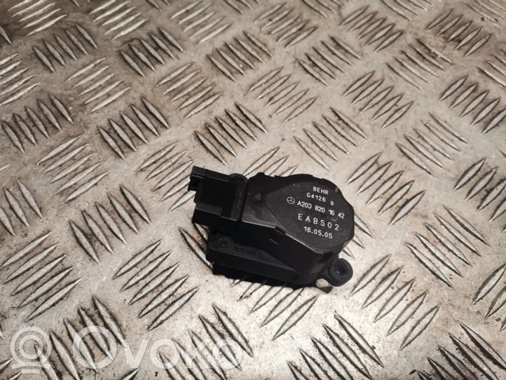 2038201642 Mercedes-Benz CLK A208 C208 Intake manifold valve actuator ...