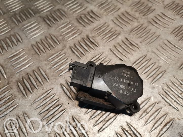 2038201642 Mercedes-Benz E W211 Intake manifold valve actuator/motor ...