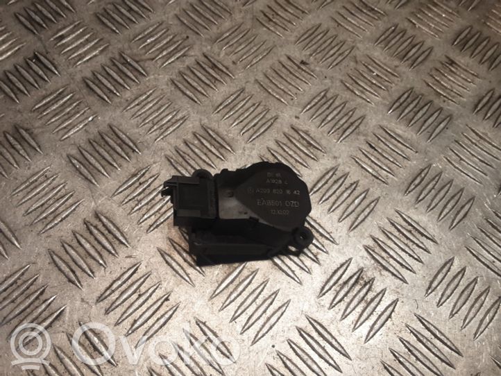 2038201642 Mercedes-Benz E W211 Intake manifold valve actuator/motor ...