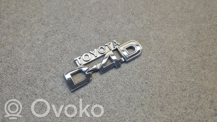 7535160010 Toyota Land Cruiser (J120) Fender model badge letters, 20.00 ...
