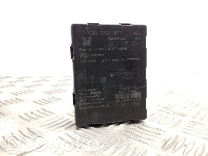 3Q0959435 Volkswagen PASSAT B8 Keyless (KESSY) go control unit/module ...