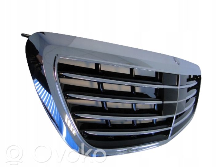 A2228800883 Mercedes-Benz S W222 Front bumper upper radiator grill ...