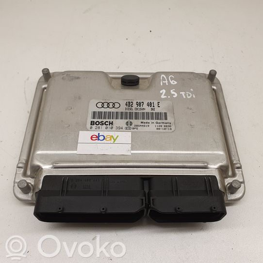 4B2907401E Audi A6 S6 C6 4F Engine control unit/module ECU, 28.00 € | RRR
