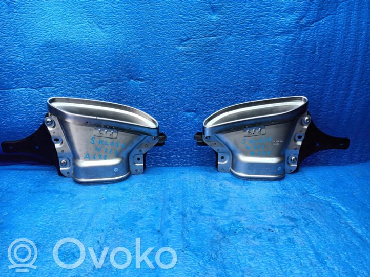 A2234906001 Mercedes-Benz S W223 Rear muffler/silencer tail pipe, 155. ...