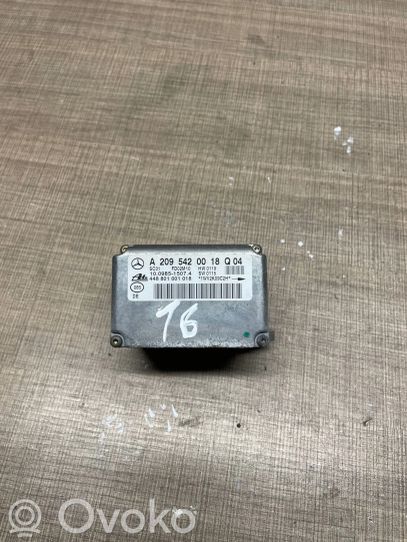 A2095420018 Mercedes-Benz C W203 Capteur de vitesse de lacet d ...