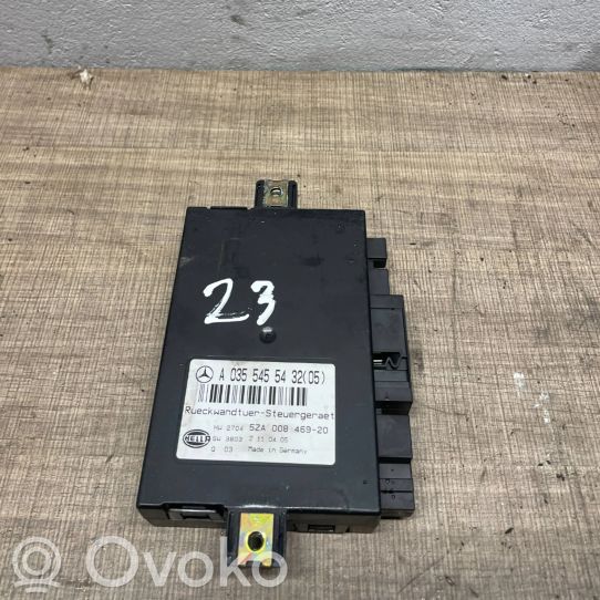 A0355455432 Mercedes-Benz E W211 Tailgate/trunk control unit/module, 39 ...