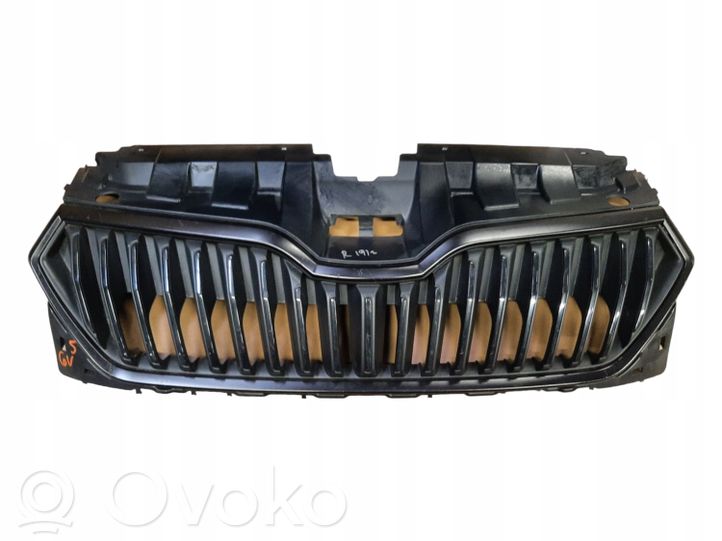 6V0853653C Skoda Fabia Mk3 (NJ) Front bumper upper radiator grill, 85. ...
