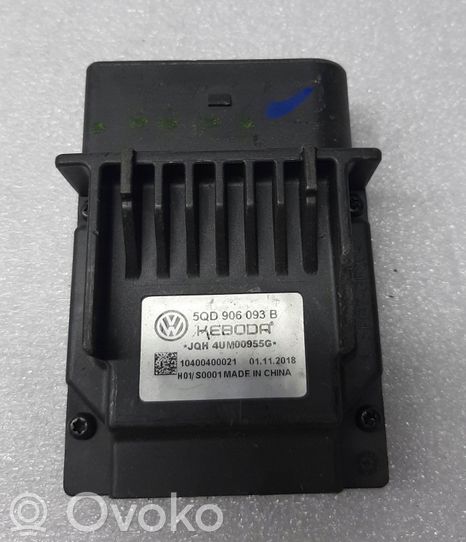 5QD906093B Volkswagen Golf VII Fuel injection pump control unit/module ...