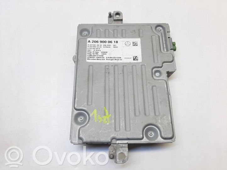 A2069000618 Mercedes-Benz S W223 Speedometer control unit/module, 146. ...