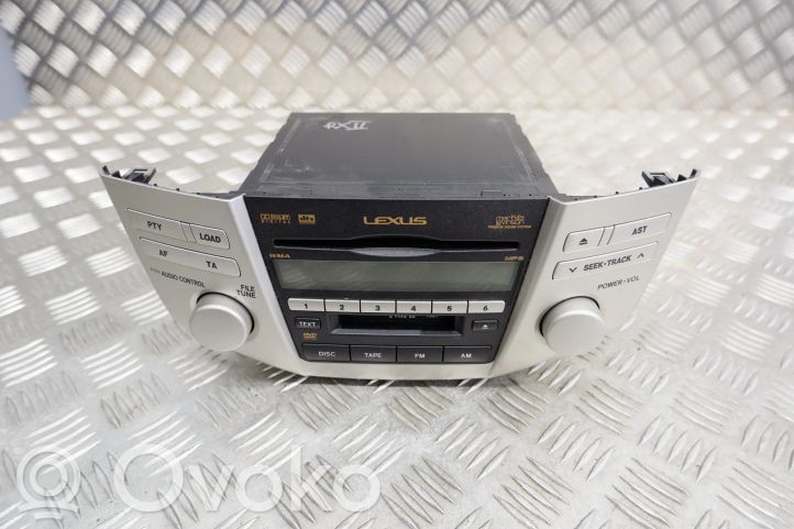 8612048A90 Lexus RX 330 - 350 - 400H Radio/CD/DVD/GPS head unit, 75.00 ...
