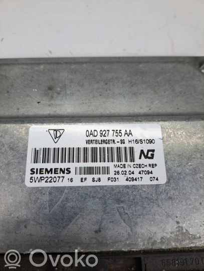 0AD927755AA Porsche Cayenne (9PA) Centralina scatola del differenziale ...