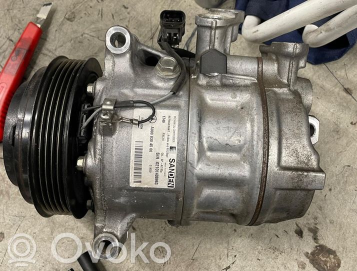 A0008304500 Mercedes-Benz E AMG W213 Air conditioning (A/C) compressor ...