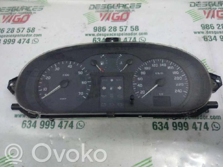 8200038779A Renault Megane II Speedometer (instrument cluster), 44.23 ...
