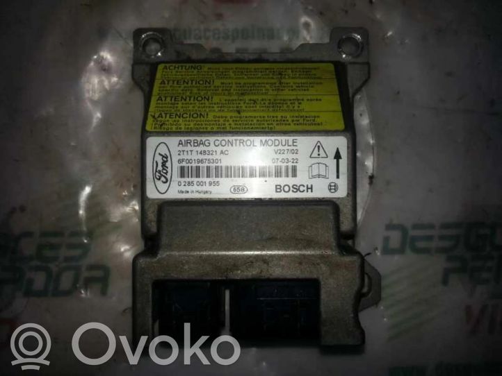 0285001955 Ford Transit - Tourneo Connect Airbag control unit/module ...