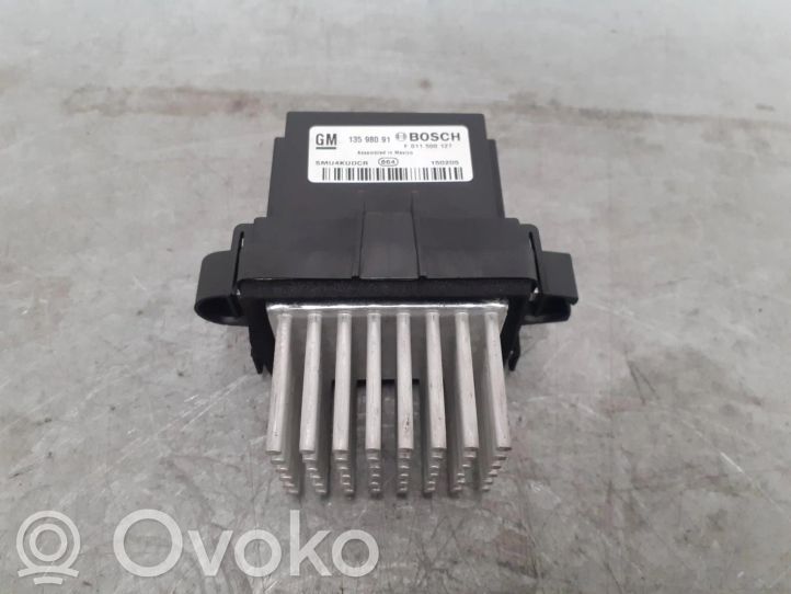 13598091 Opel Astra J Heater blower motor/fan resistor, 28.57 € | RRR