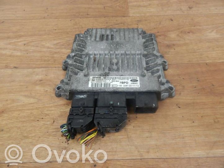 3S6112A650GD Ford Fusion Unité de commande, module ECU de moteur, 20.00 ...