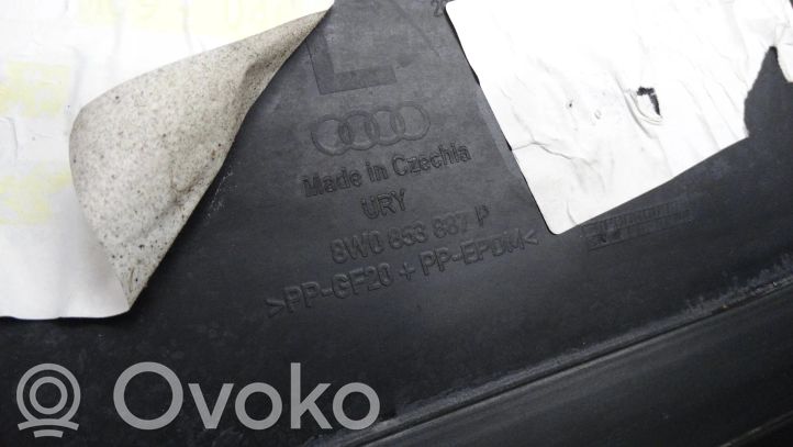 8W0853887P Audi A4 S4 B9 8W Front wheel arch liner splash guards, 29.48 ...