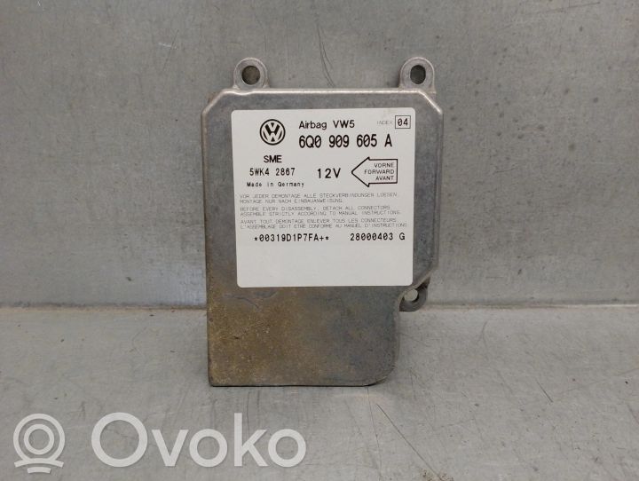 6Q0909605A Volkswagen Golf SportWagen Airbag control unit/module, 21.64 ...