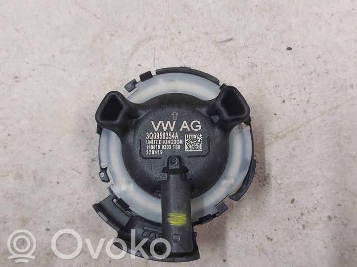 3Q0959354A Skoda Octavia Mk3 (5E) Capteur de collision / impact de ...