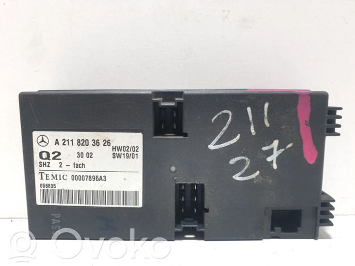 Mercedes-Benz E W211 Autres unités de commande / modules, 23.00 € | OVOKO