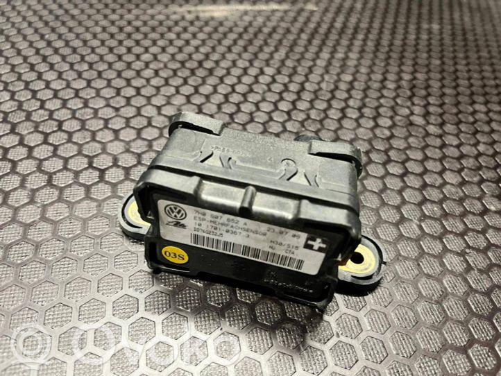 7H0907652A Volkswagen Touareg I ESP acceleration yaw rate sensor, 15.00 ...