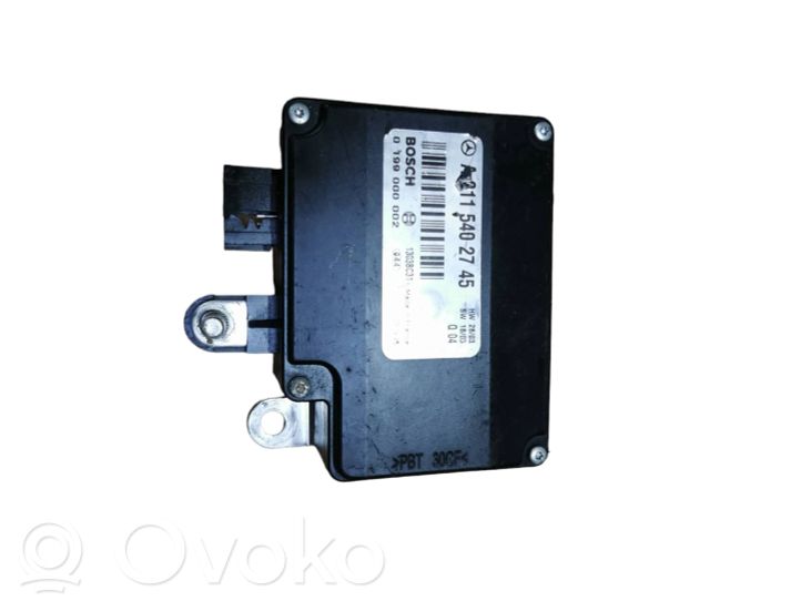 A2115402745 Mercedes-Benz E W211 Battery control module, 60.00 € | RRR