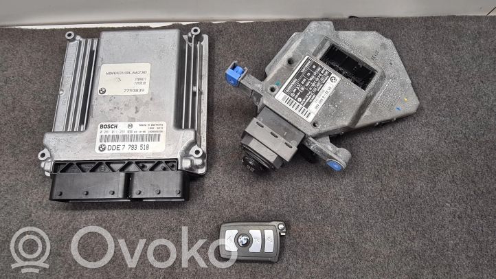 7793518 BMW 7 E65 E66 Engine ECU kit and lock set, 180.00 € | RRR