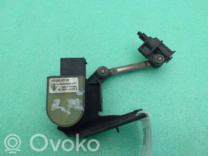 97034302203 Porsche Panamera (970) Headlight/headlamp level sensor, 21. ...