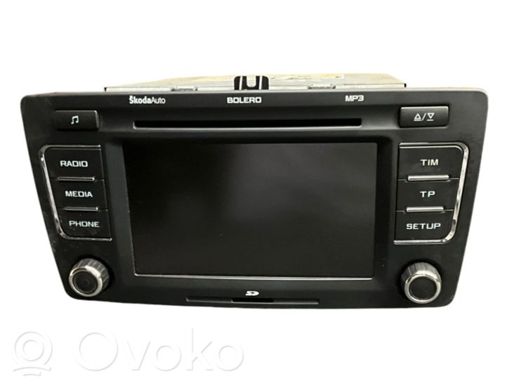 1Z0035156F Skoda Octavia Mk2 (1Z) Radio/CD/DVD/GPS head unit, 74.48 € | RRR
