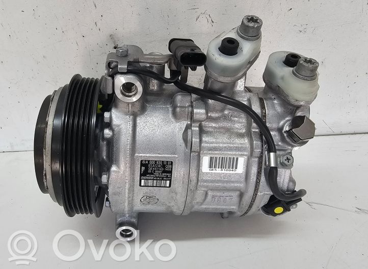 A0008301301 Mercedes-Benz E W213 Air conditioning (A/C) compressor ...